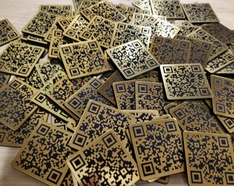 Metal Qr Code - Etsy UK