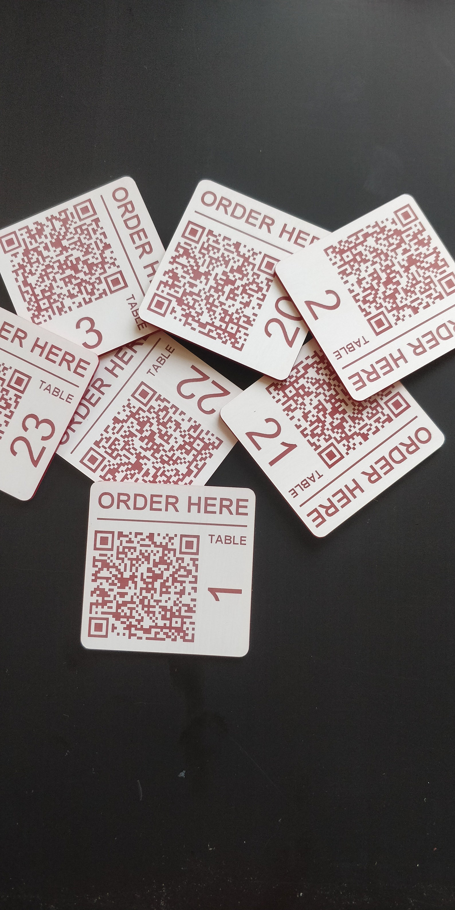 Laser Engraved QR Code Custom Discs 76 Mm 3 In Square - Etsy UK
