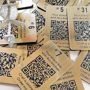 Custom Laser Engraved QR Code, Custom Discs, 60 X 40 Mm Rectangular ...