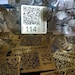 Laser Engraved QR Code Table Menu Discs - 76 Mm (3 In) Square - Etsy