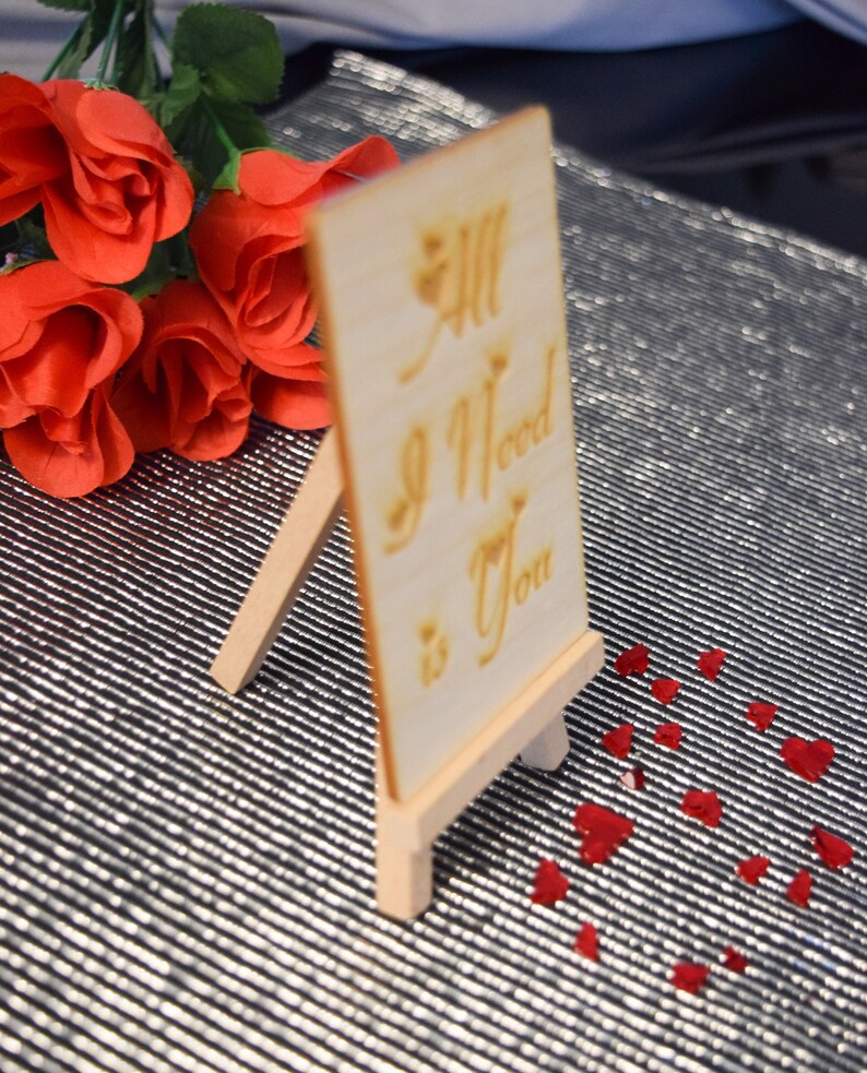 Personalised Engraved Valentine's Plaque, Valentines Gift for Her, Gift ...