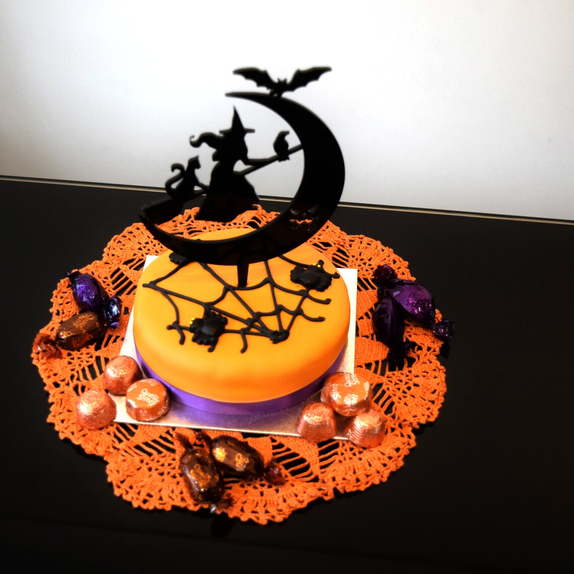 Halloween Cake Topper Witch Cake Topper Halloween | Etsy UK