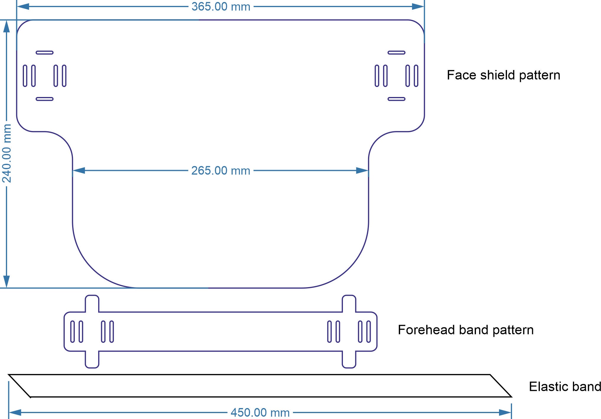 Full Cover Face Shield Pattern Safety Visor Pattern - Etsy