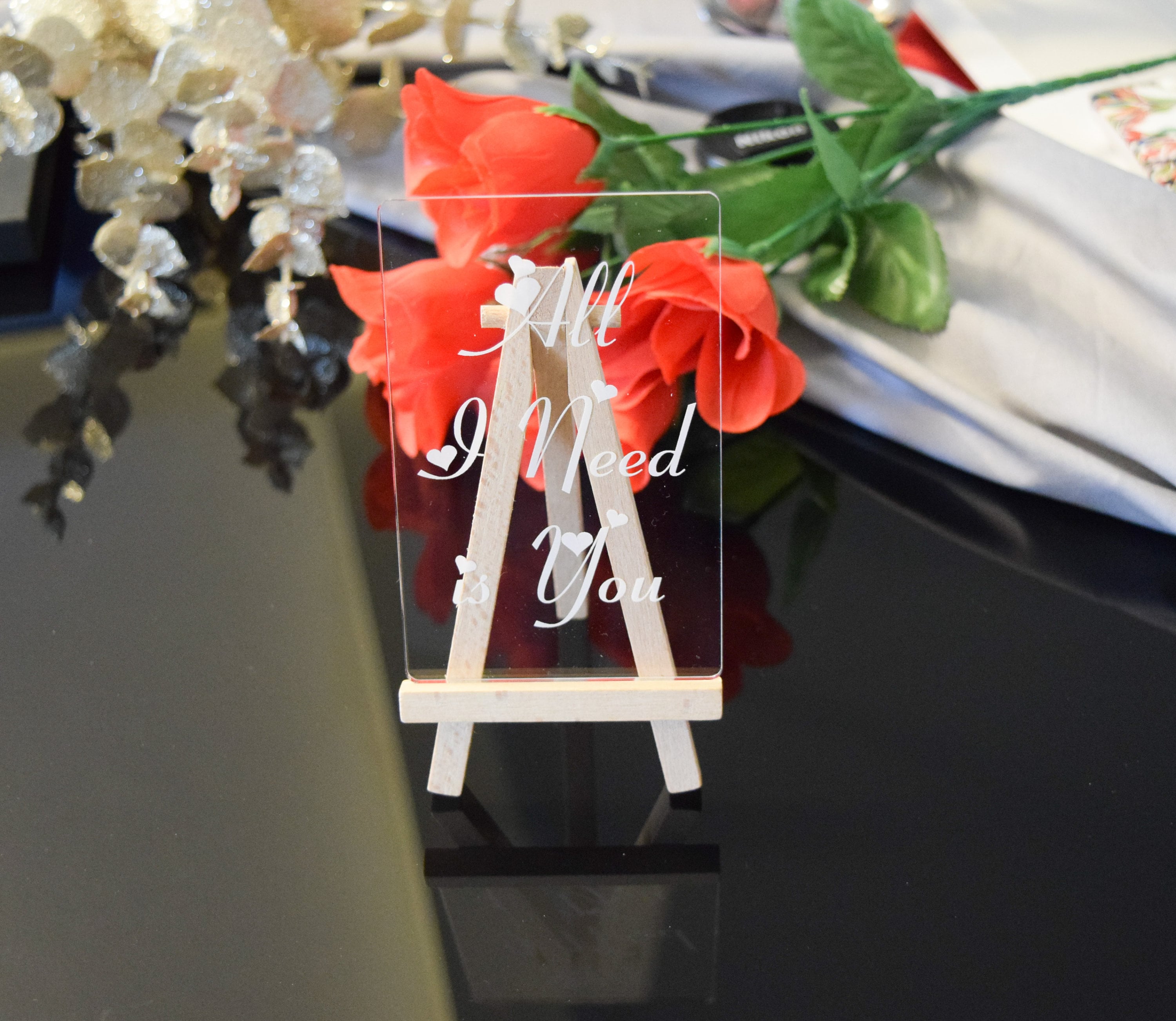 Personalised Engraved Valentine's Plaque Valentines Gift - Etsy UK