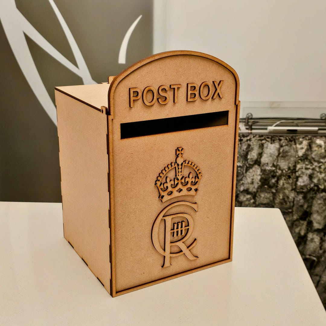 MDF Post Box for Wedding, Events, Corporate Parties, and Charity ...