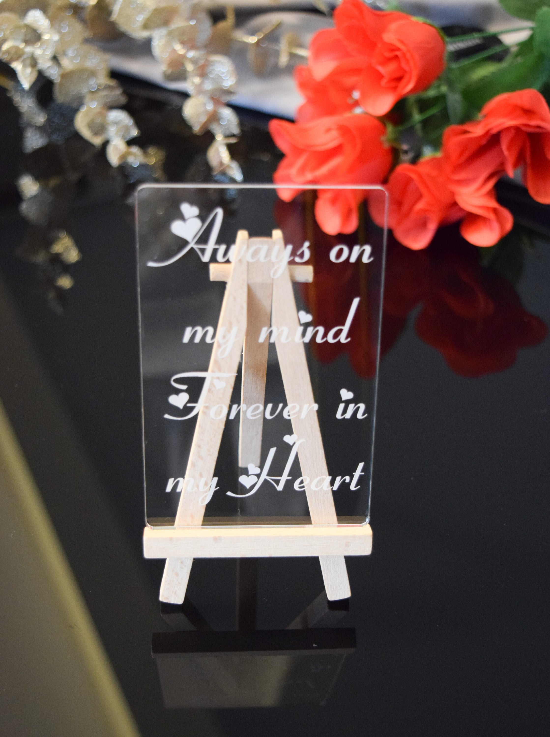 Personalised Engraved Valentine's Plaque Valentines Gift - Etsy UK