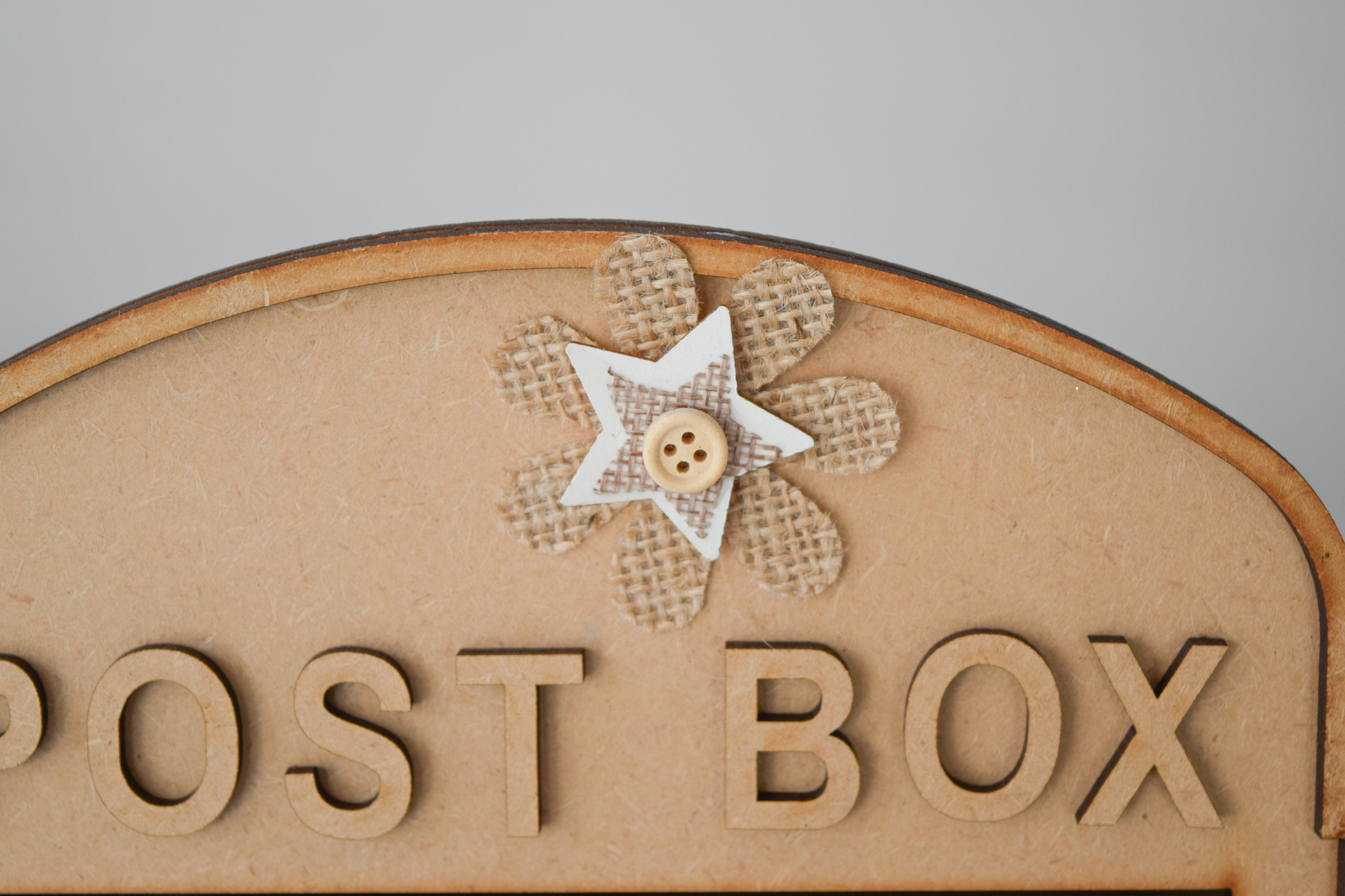 Wedding Post Box Decorated MDF Craft Kit Royal Mail Card - Etsy UK