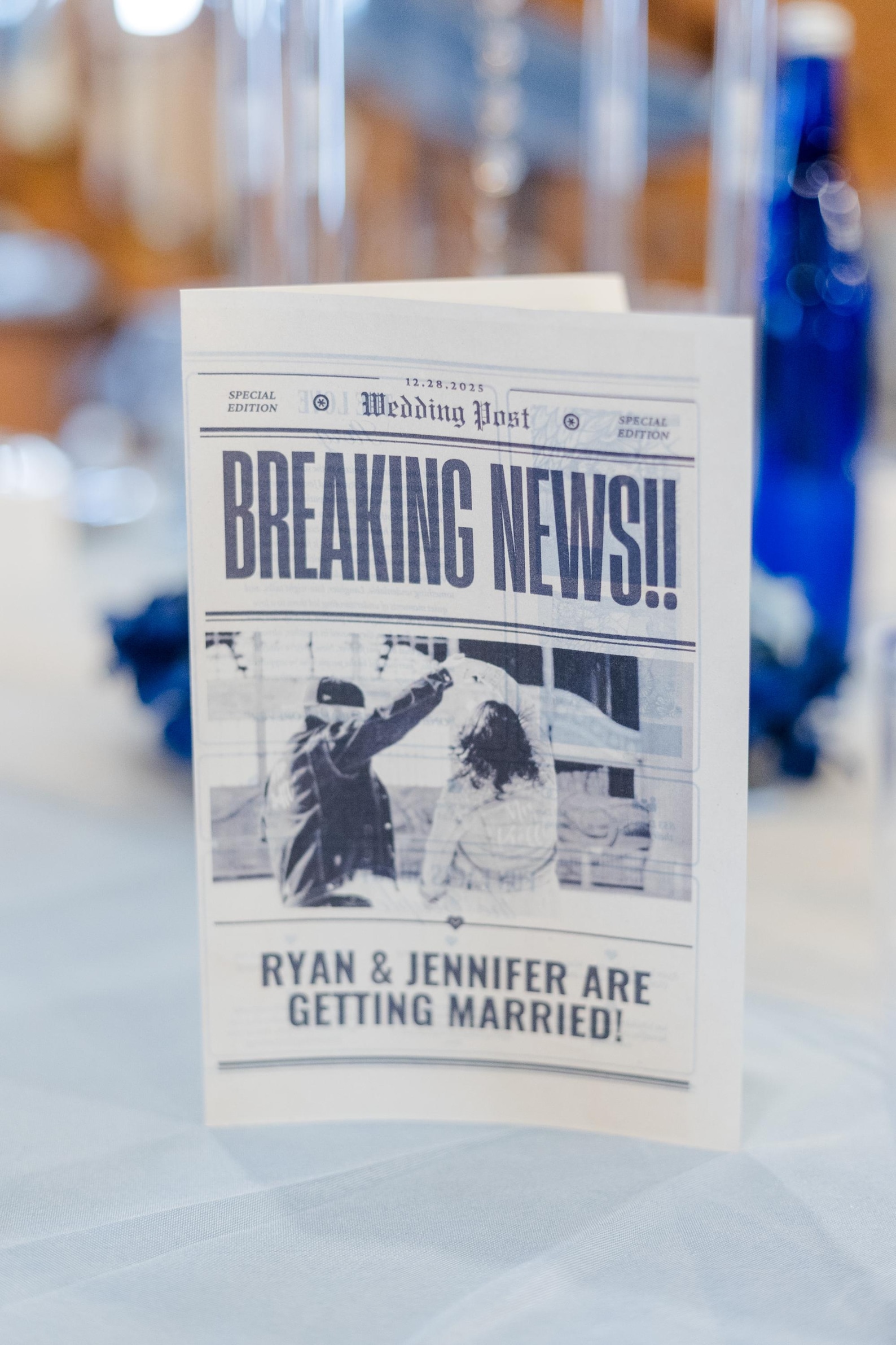 Customized Wedding Newspaper | Personalized Ceremony Keepsake, Printed ...