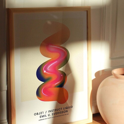 Y2k Room Decor 2000s Aesthetic Print Trendy Poster Psychedelic - Etsy