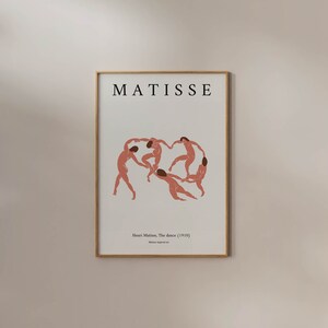Henri Matisse Print the Dance Poster Digital Download Dancer Dancing ...