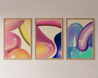 3 Piece Triptych Art - Etsy