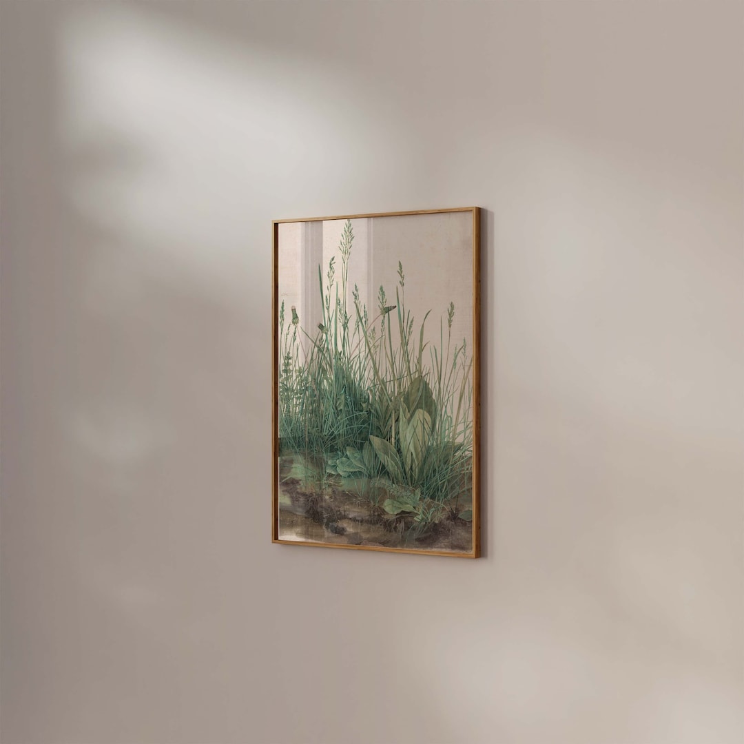 Albrecht Durer Print Large Piece of Turf Poster Classic - Etsy