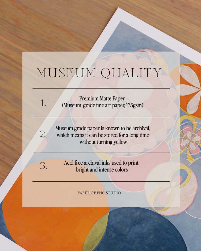 Hilma Af Klint Print the Ten Largest No. 2 Childhood Poster - Etsy