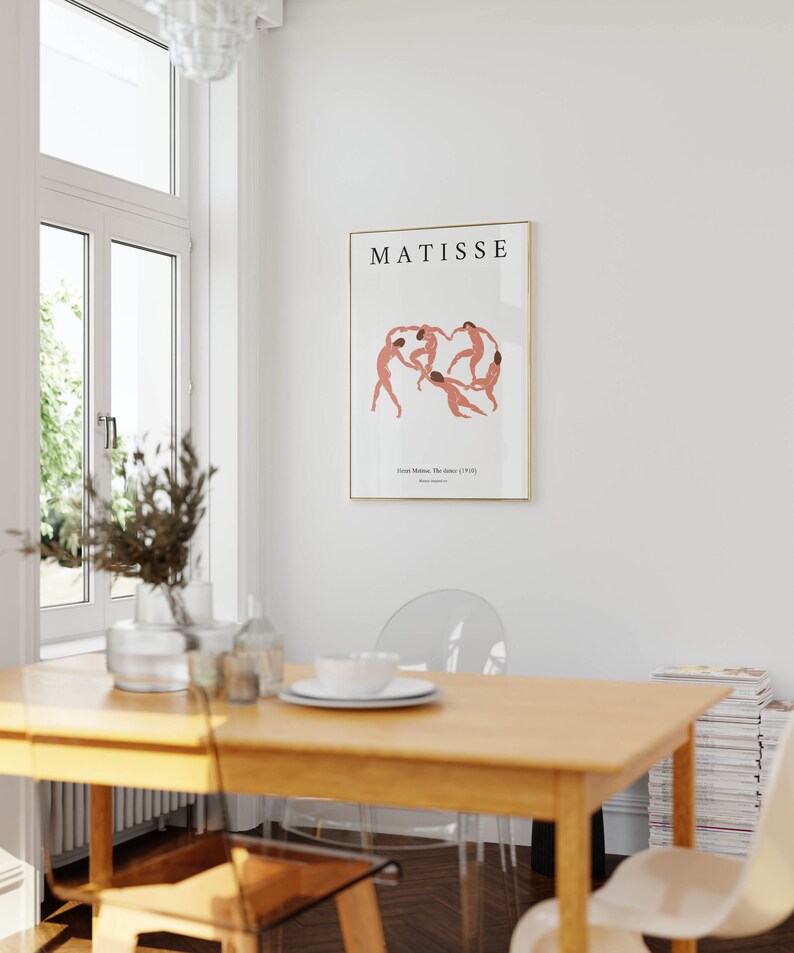 Henri Matisse Print the Dance Poster Digital Download Dancer Dancing ...