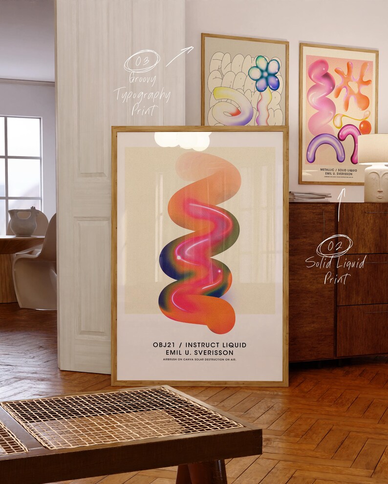 Trendy Posters Y2k Print 2000s Aesthetic Kawaii Groovy Decor - Etsy