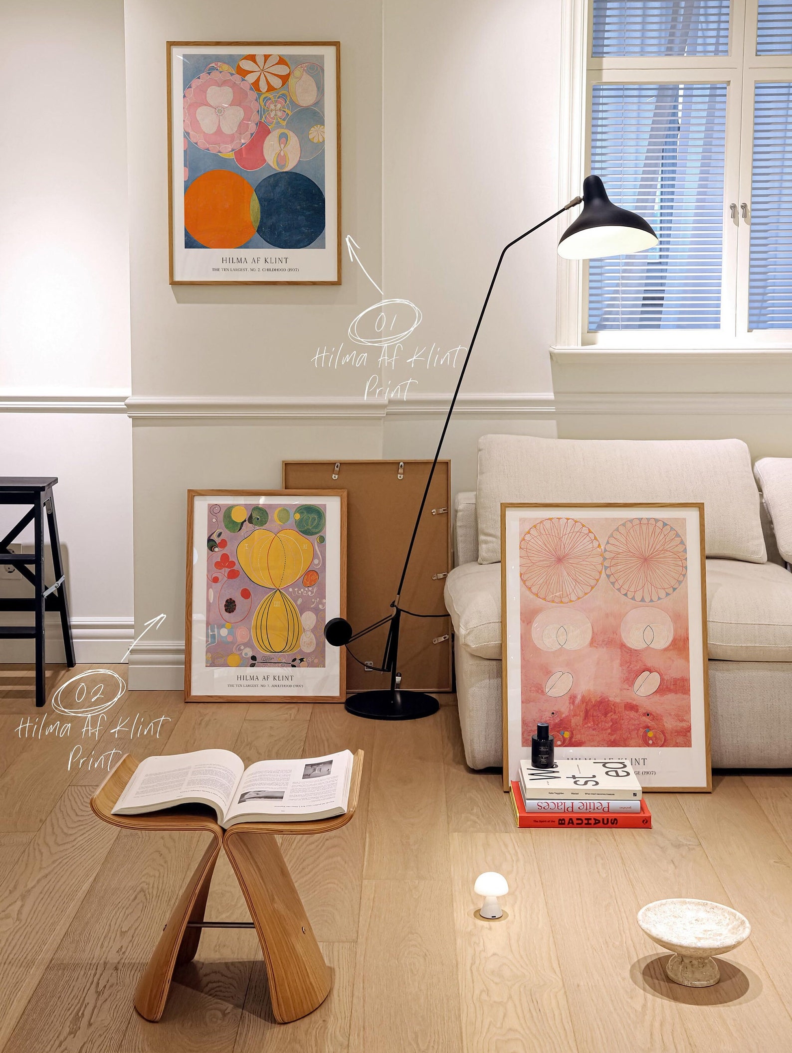 Hilma Af Klint Print the Ten Largest No. 9 Old Age Poster - Etsy