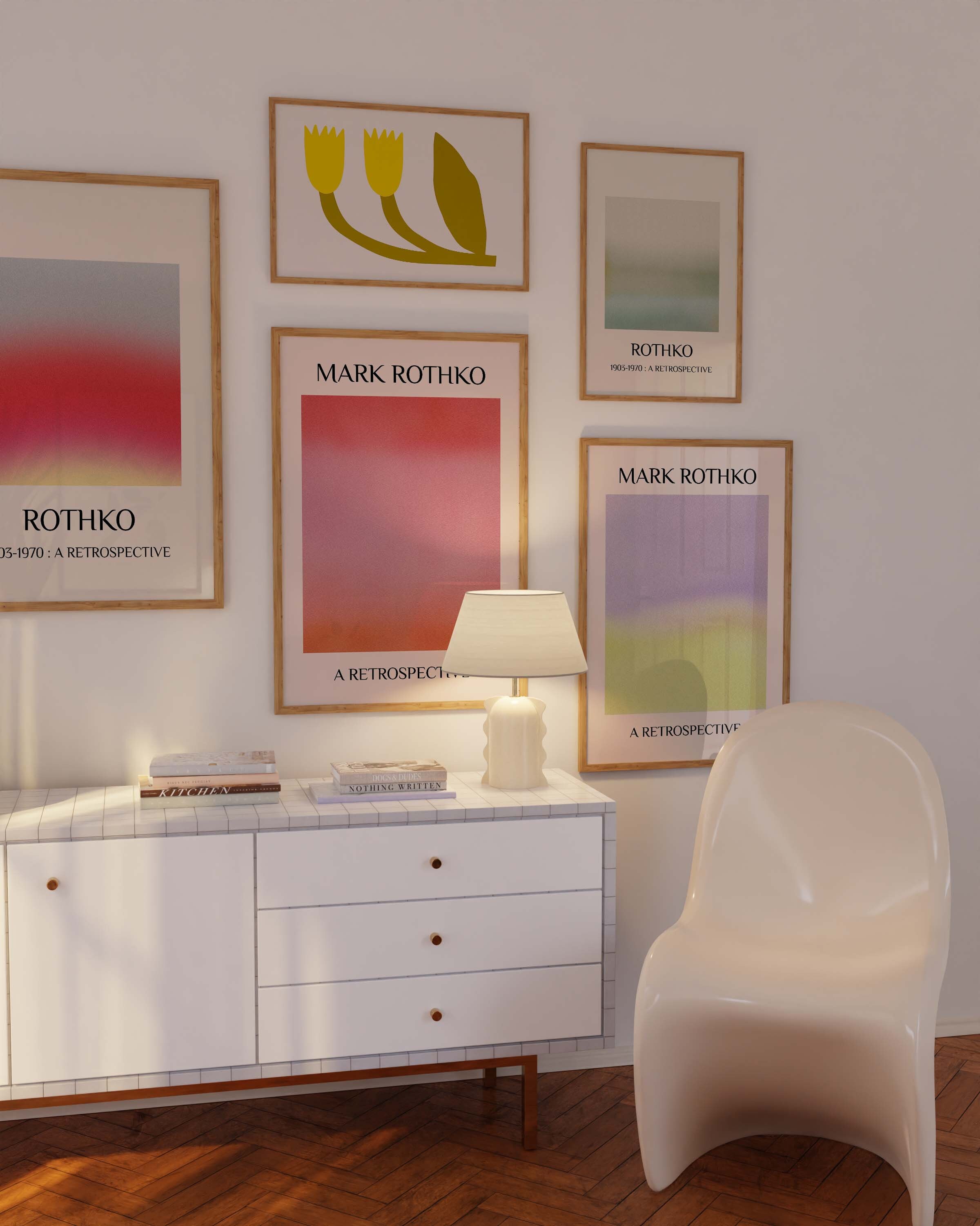 Mark Rothko Print Green Gradient Wall Art Digital Download | Etsy