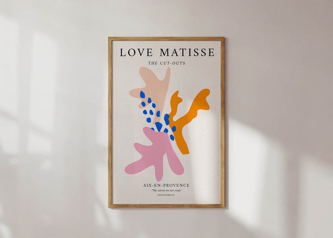 Henri Matisse Print Cut Outs Papier Decoupe Downloadable - Etsy