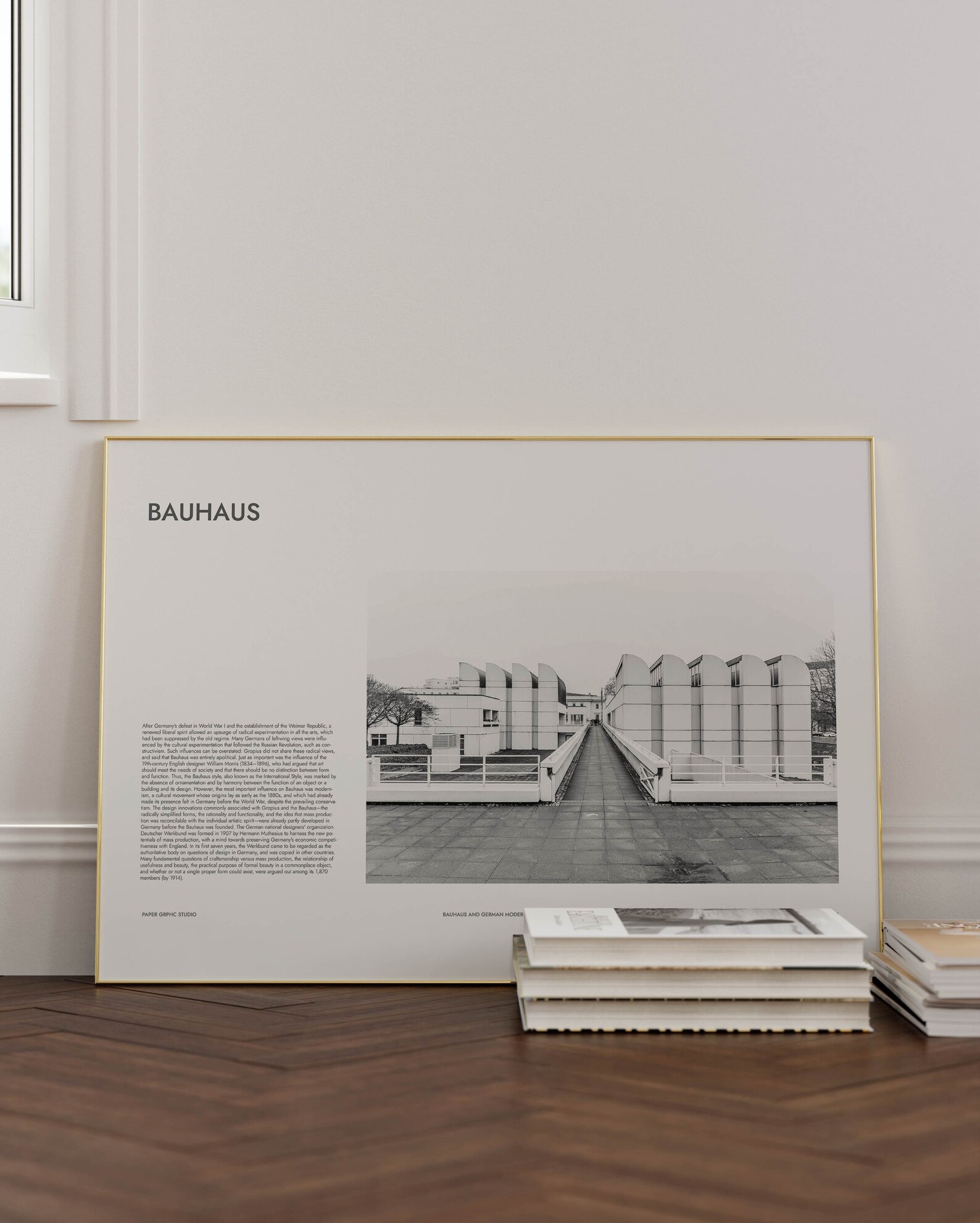 Bauhaus Print Horizontal Wall Art Photography Poster Berlin - Etsy