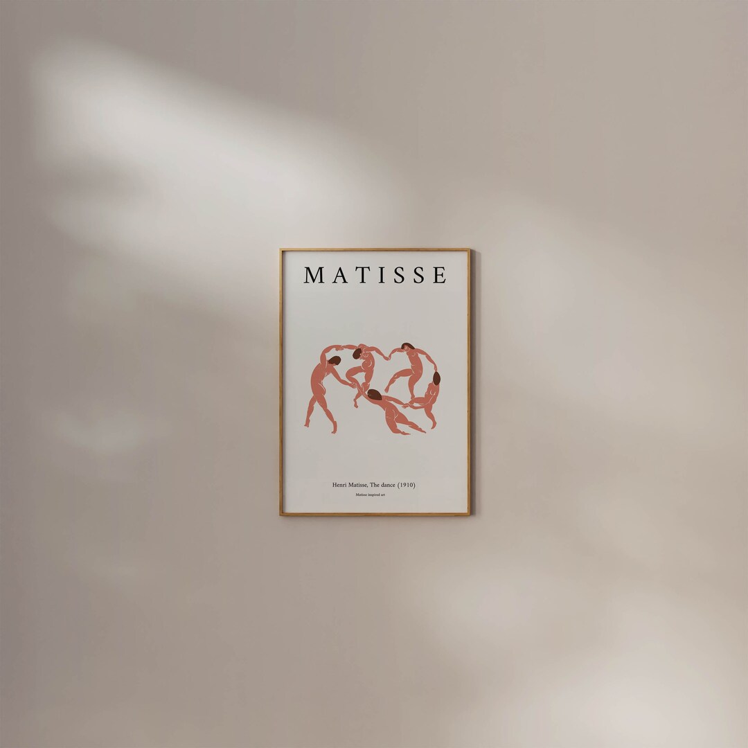 Henri Matisse Print the Dance Poster Digital Download Dancer Dancing ...