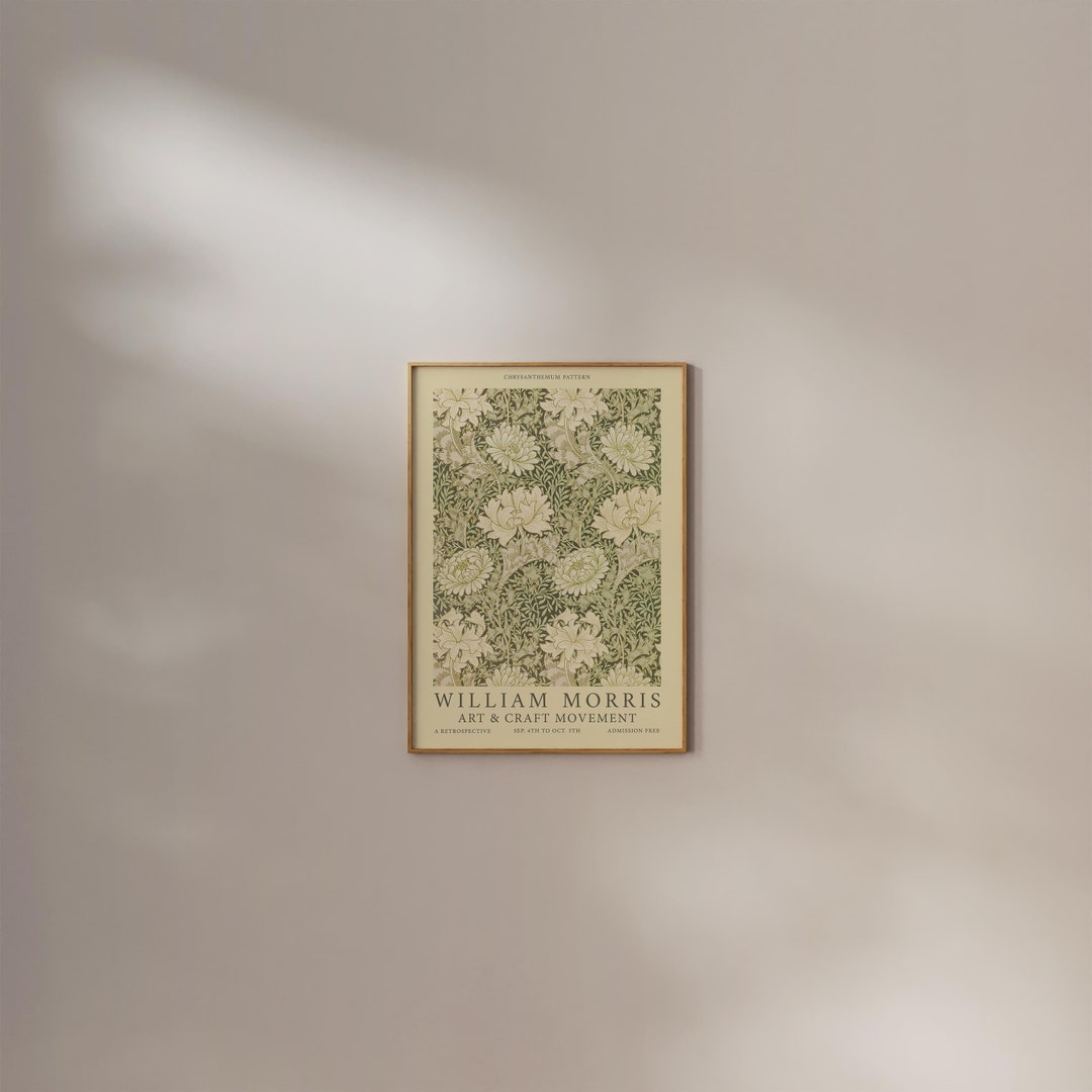 William Morris Print ADD A FRAME Option Art Nouveau - Etsy