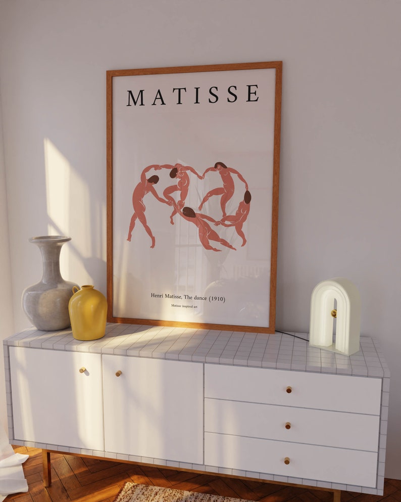 Henri Matisse Print the Dance Poster Digital Download Dancer Dancing ...