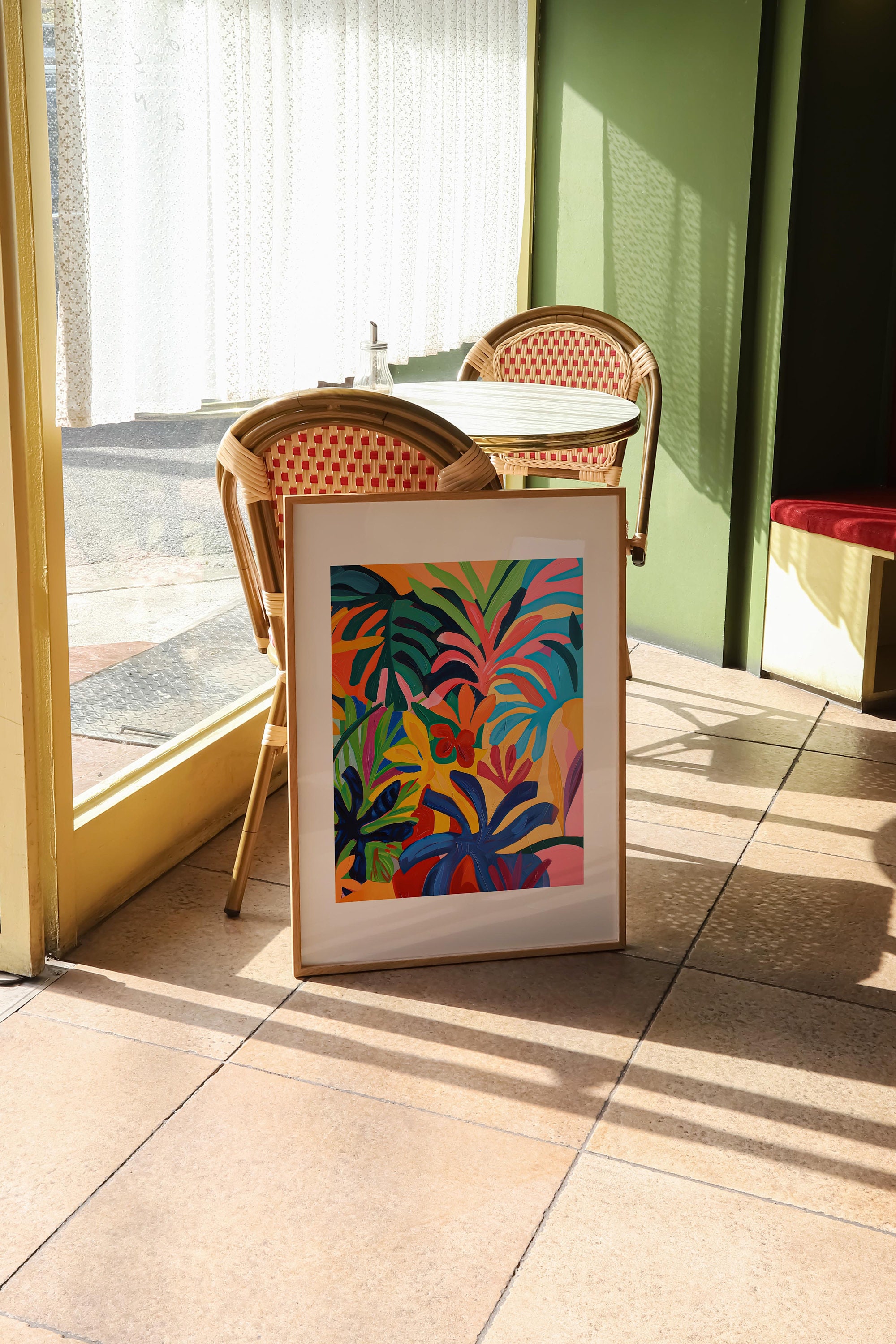 Matisse Inspired Poster | Frame Option | Colorful Leaves Print, Henri ...