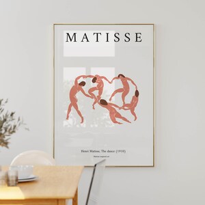Henri Matisse Print the Dance Poster Digital Download Dancer Dancing ...
