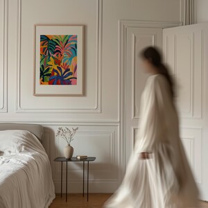 Matisse Inspired Poster | Frame Option | Colorful Leaves Print, Henri ...
