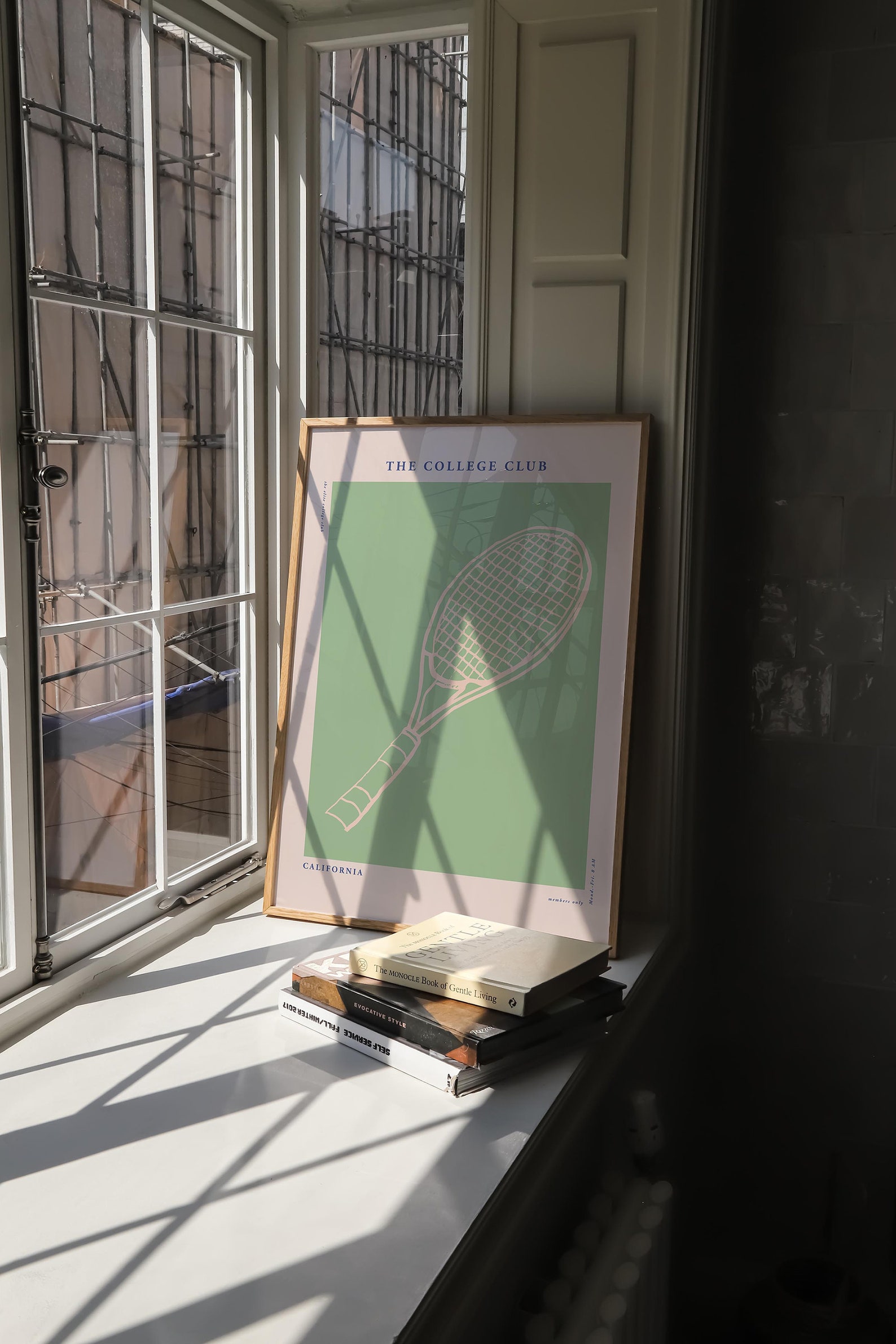 Tennis Racket Print Digital Download Printable Vintage Sports ...