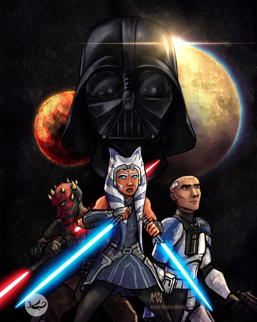 TCW Finale Tribute 8x10 Print - Etsy