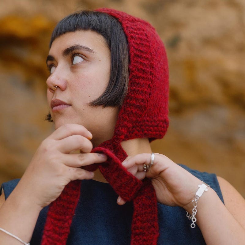 Soft Bow Bonnet - Etsy UK