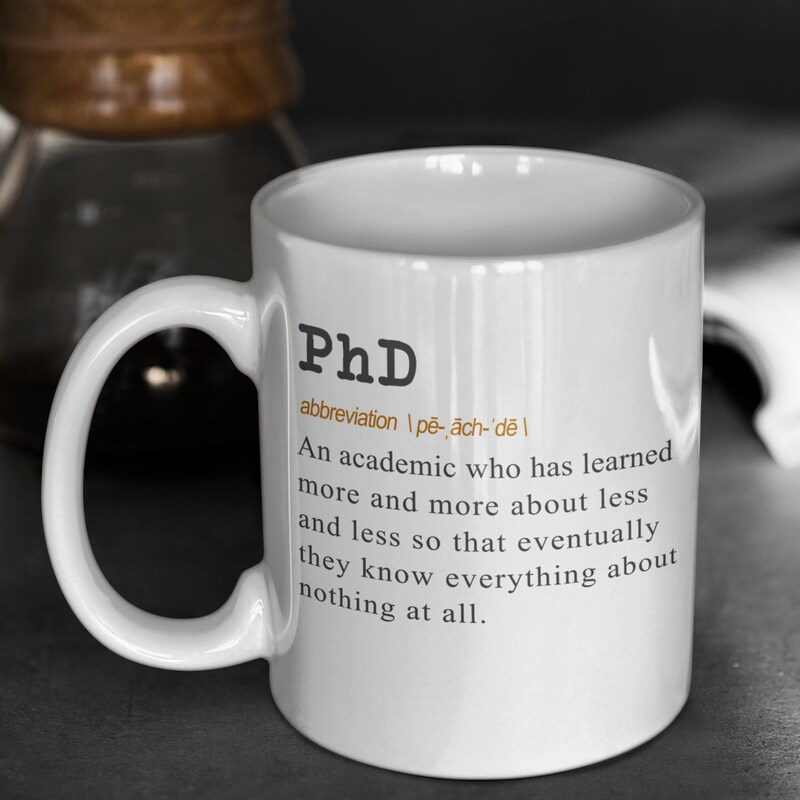 Phd Student Mug - Etsy