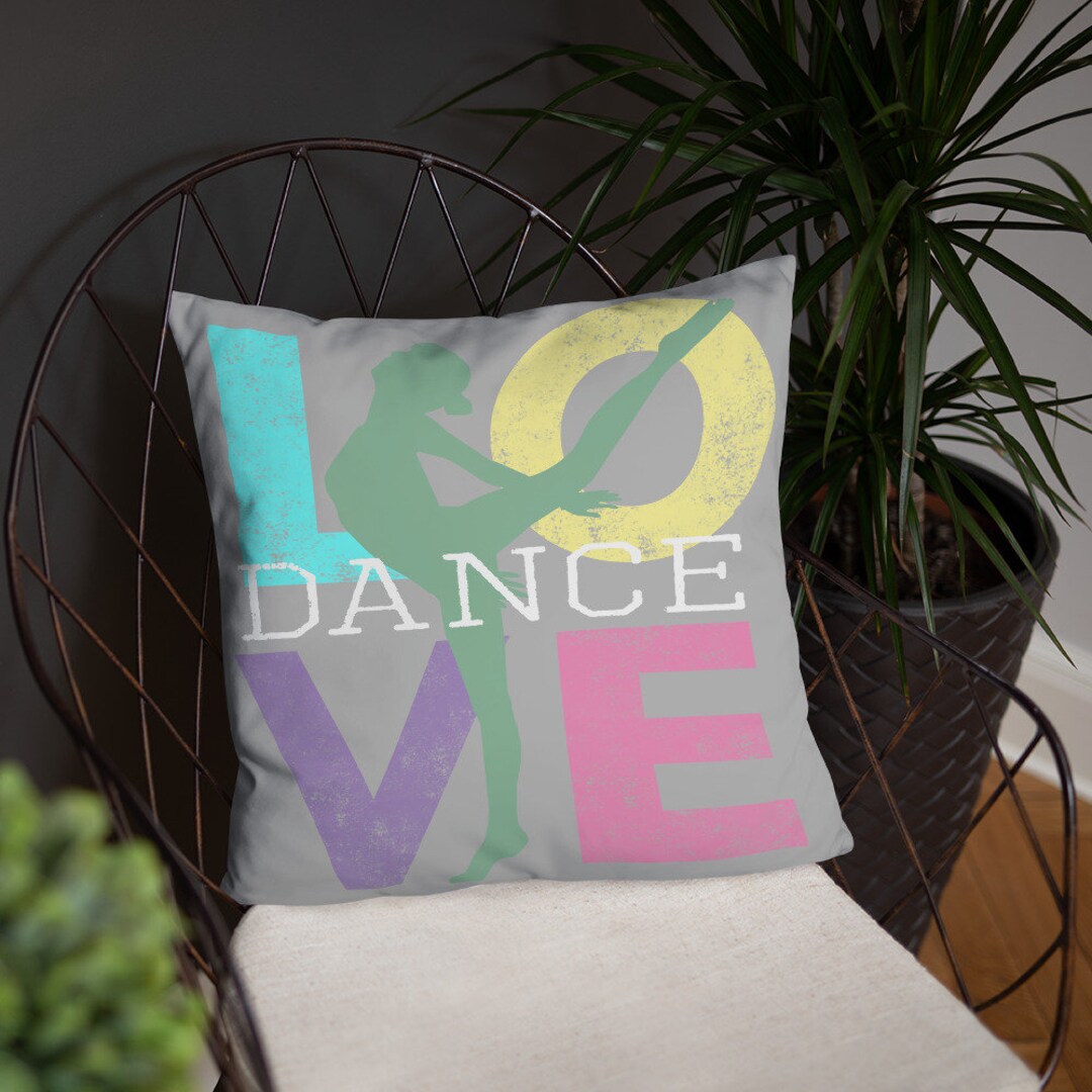 Dance Pillow Ballerina Dancers Pillow Ballet Pillow Girls Dance Pillow ...