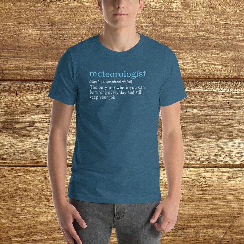 Meteorology Meteorologist Shirt Meteorology Shirt - Etsy