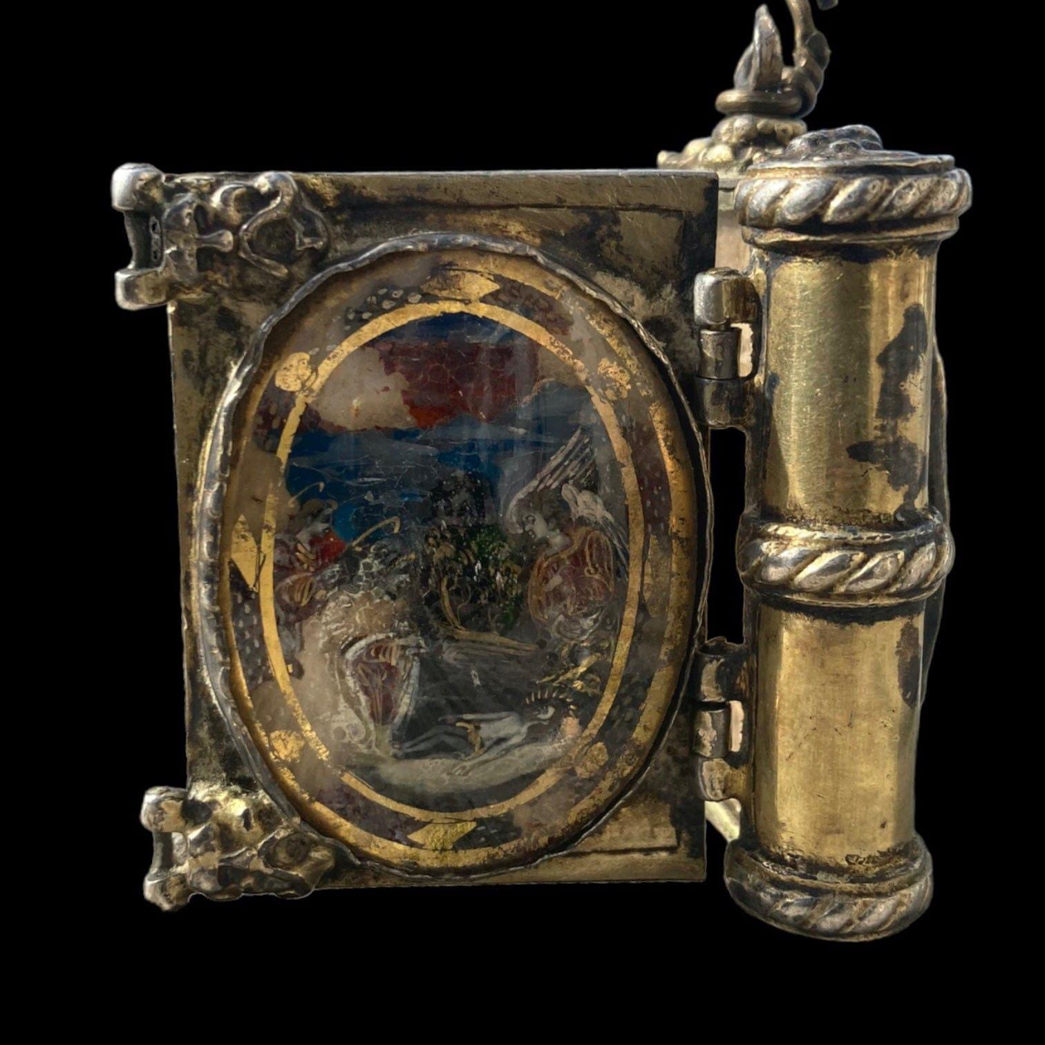 Antique Reliquary Book From the High Lombardy Period, Mid-16th Century ...
