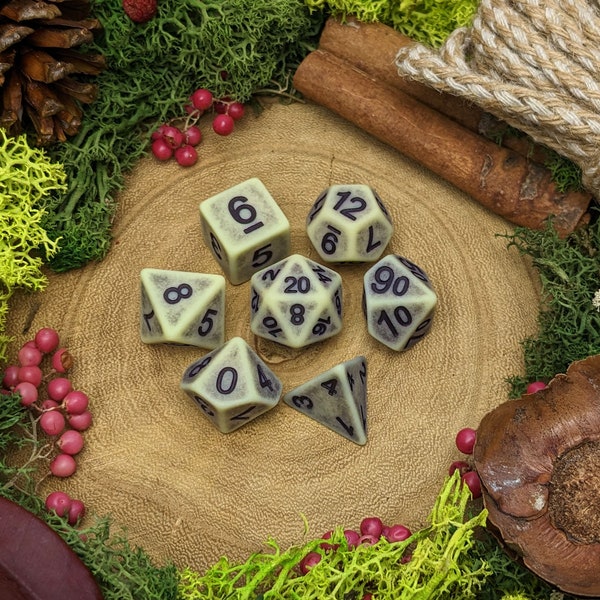 Bone Dice - Etsy