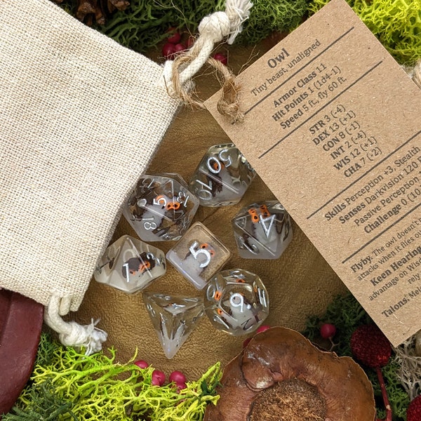 Set of 7 Piece Dice - Etsy