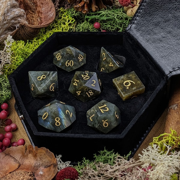 Gemstone Dice - Etsy