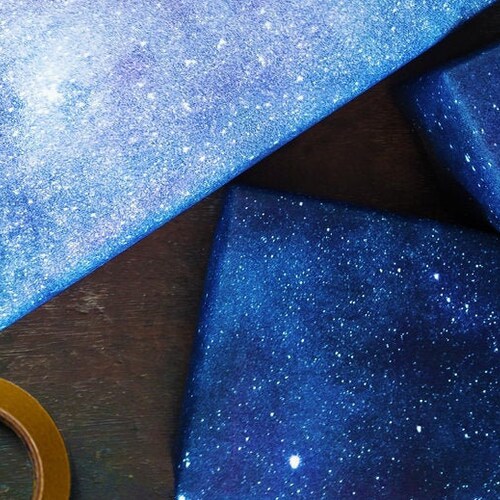 Galaxy Wrapping Paper Gift Wrap Sheets or Roll Space Pattern - Etsy
