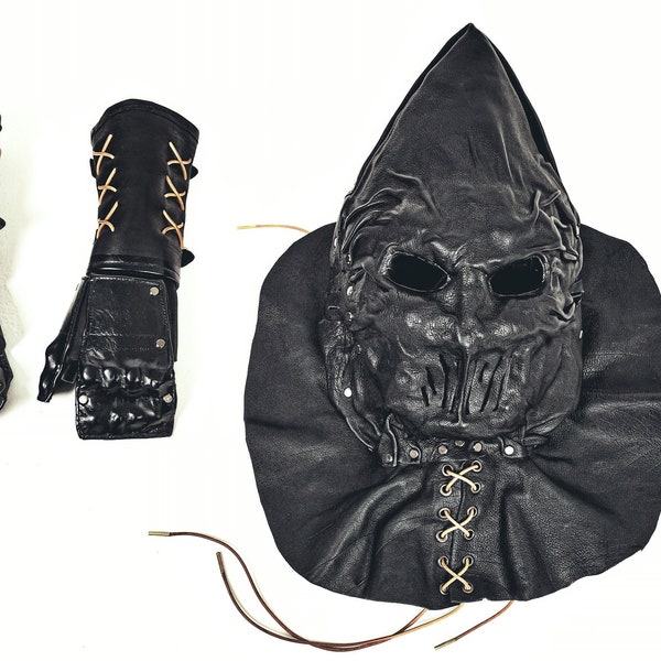 Leather Executioner Hood - Etsy