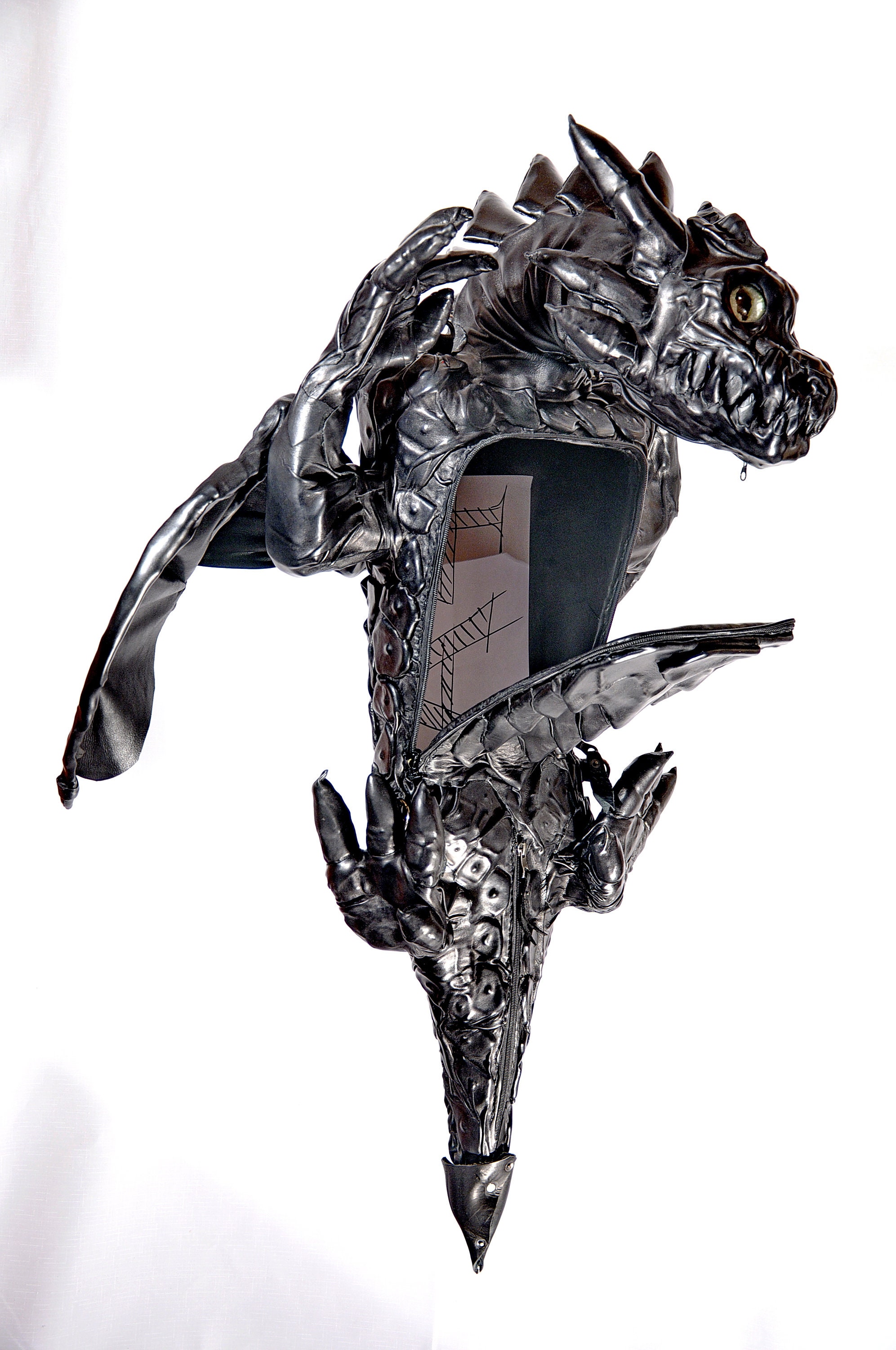 Dragon Backpack With Removable M-wings. Toddler Dragon Leather | Etsy