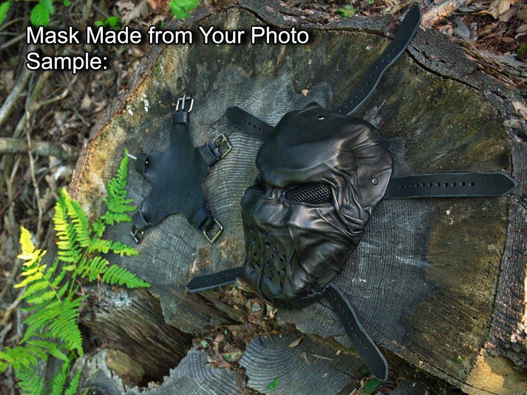 Exclusive Custom Leather Full-face Mask – Build Your Own Design. Made ...