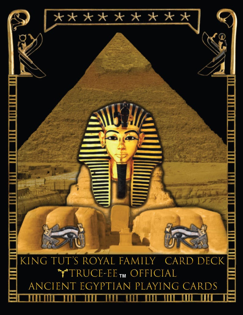 EGYPTIAN CARD DECK - Etsy