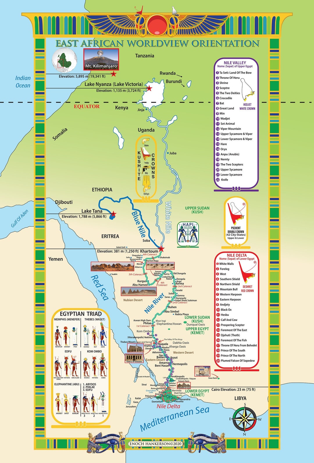 Map | East African Worldview Orientation - Etsy