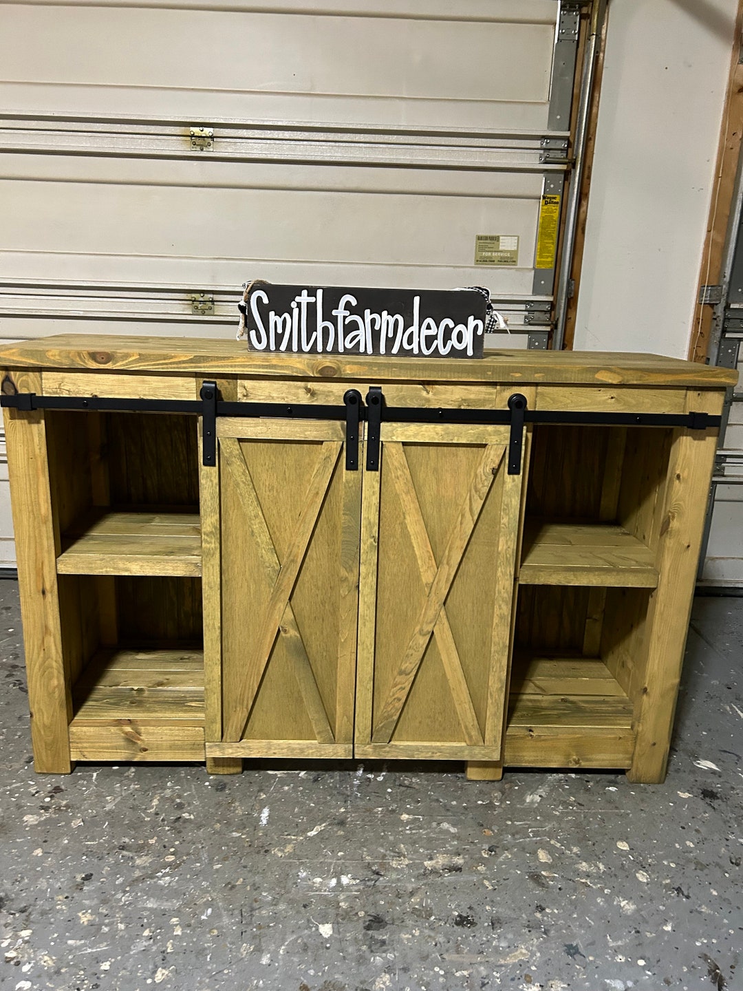 Modern Farmhouse Style Custom Build Mini Fridge Cabinet With - Etsy