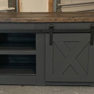 Smaller TV Console Custom Built / Rustic Style Tv Stand / Tv Cabinet ...