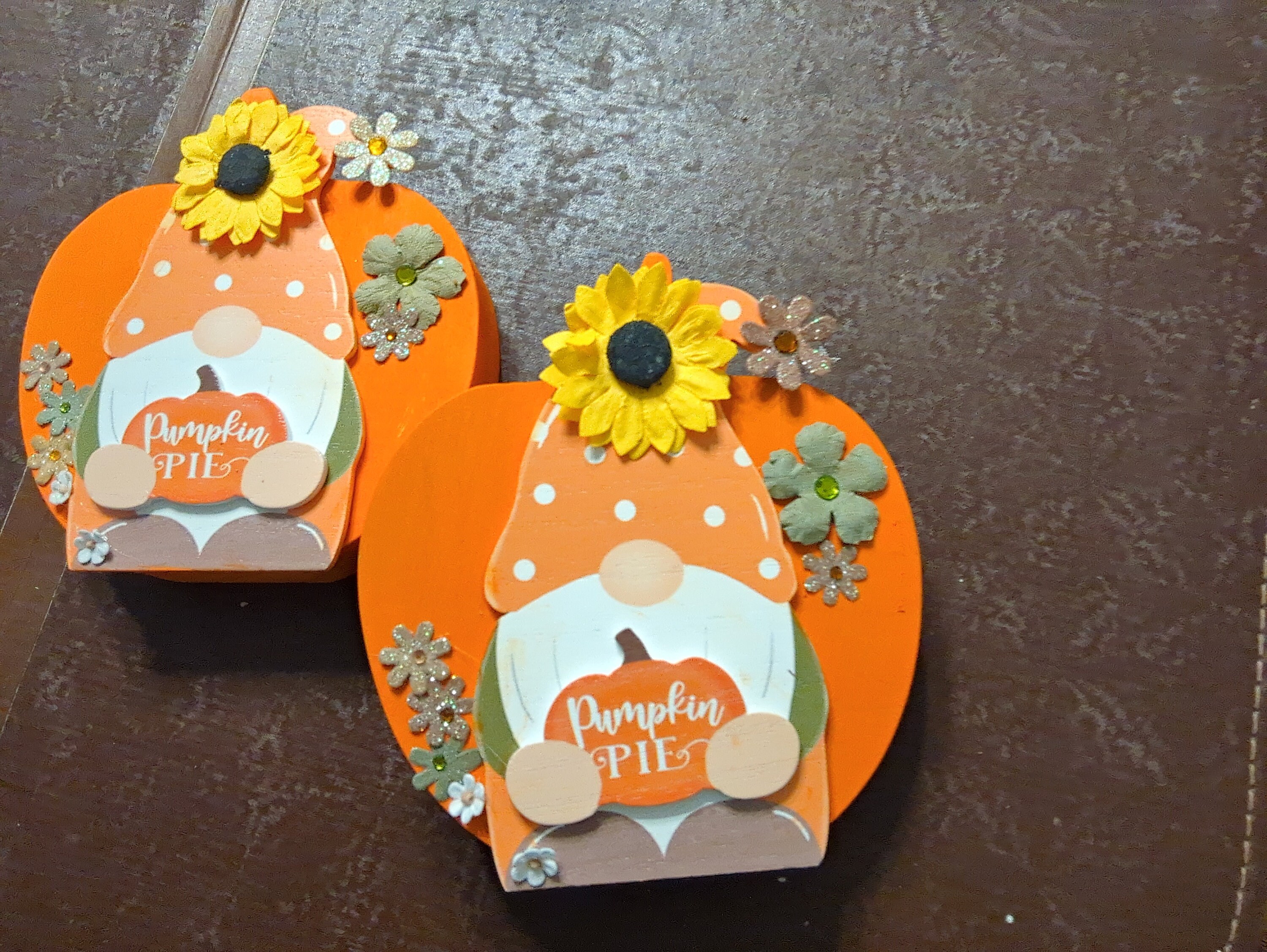 Fall Pumpkin Decor Wood Autumn - Etsy