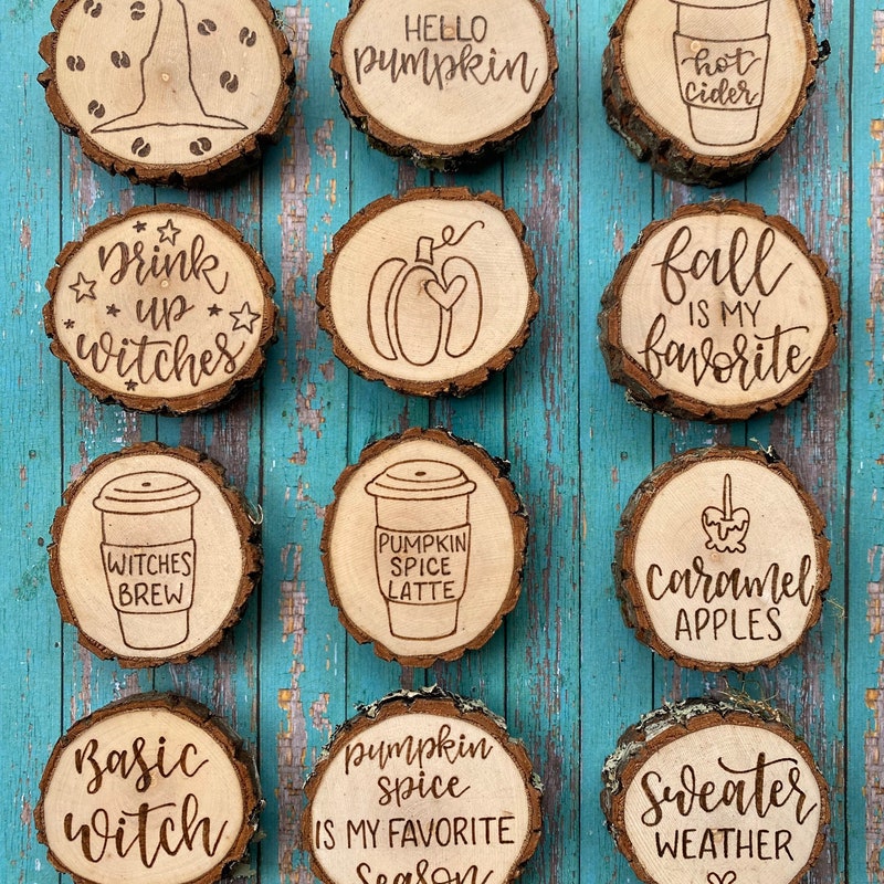 Wood Magnets - Etsy