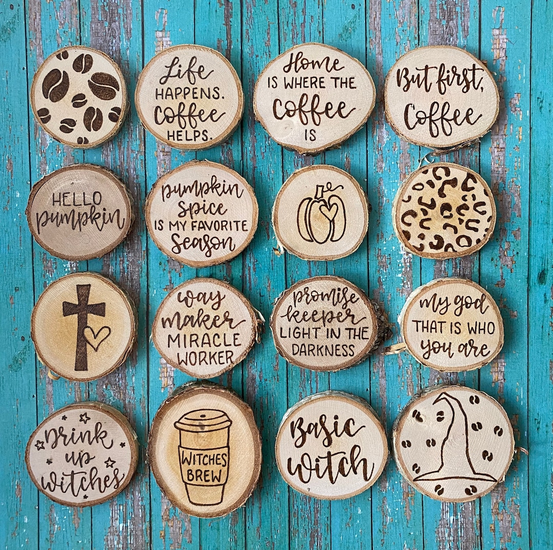 Wooden Magnets, Kitchen Magnets, Wooden Magnets, Personalized Magnets ...